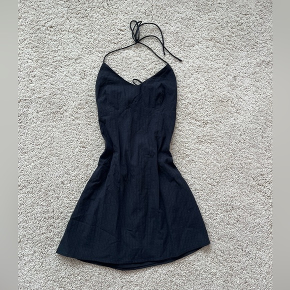 PacSun | Dresses | Pacsun Black Mini Halter Dress | Poshmark